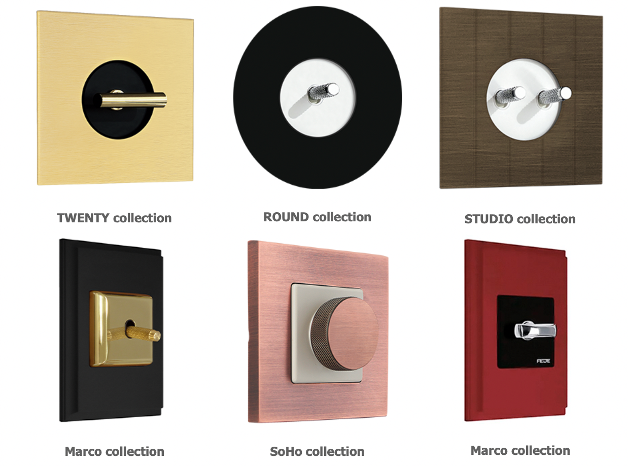 All about New Modern Luxury: Select exceptional METAL light switches ...