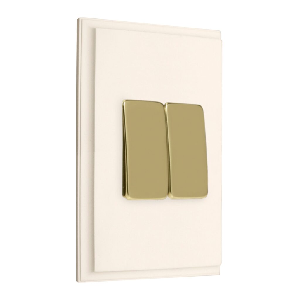 Interruptor doble tecla Marco - FEDE SWITCH & LIGHT